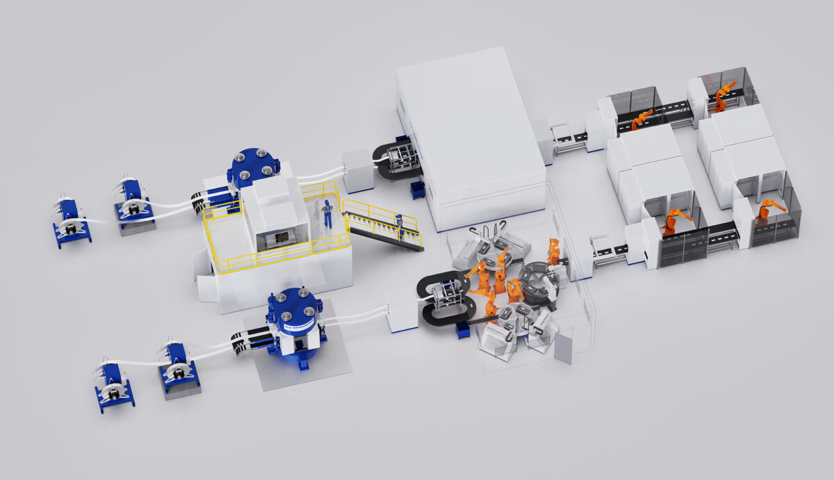 Production Lines for the Serial Production of Bipolar Plates | Hyfindr