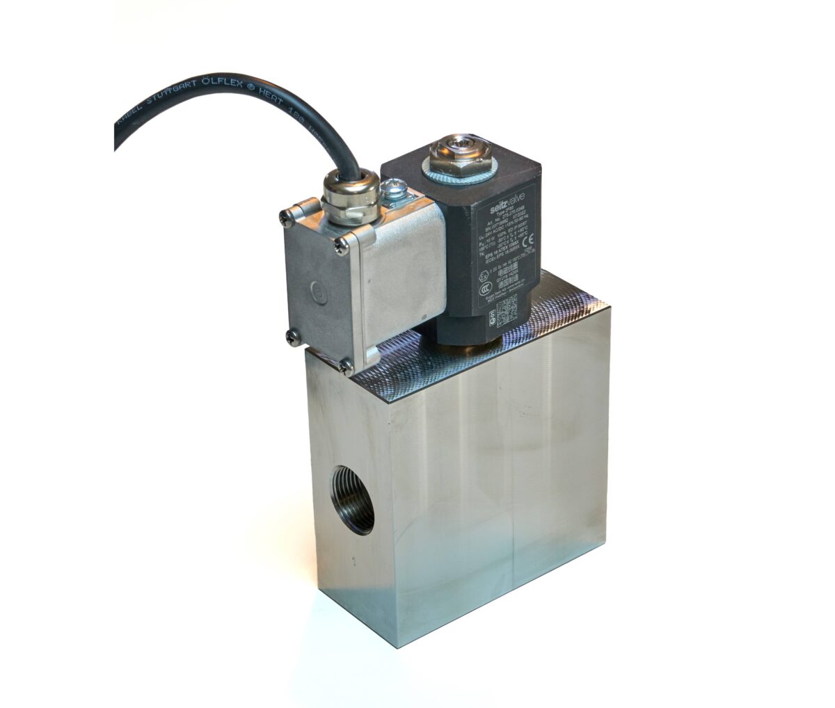 Hydrogen High Pressure Solenoid Valve – Type 3109 A-3/4 – H35 | Hyfindr
