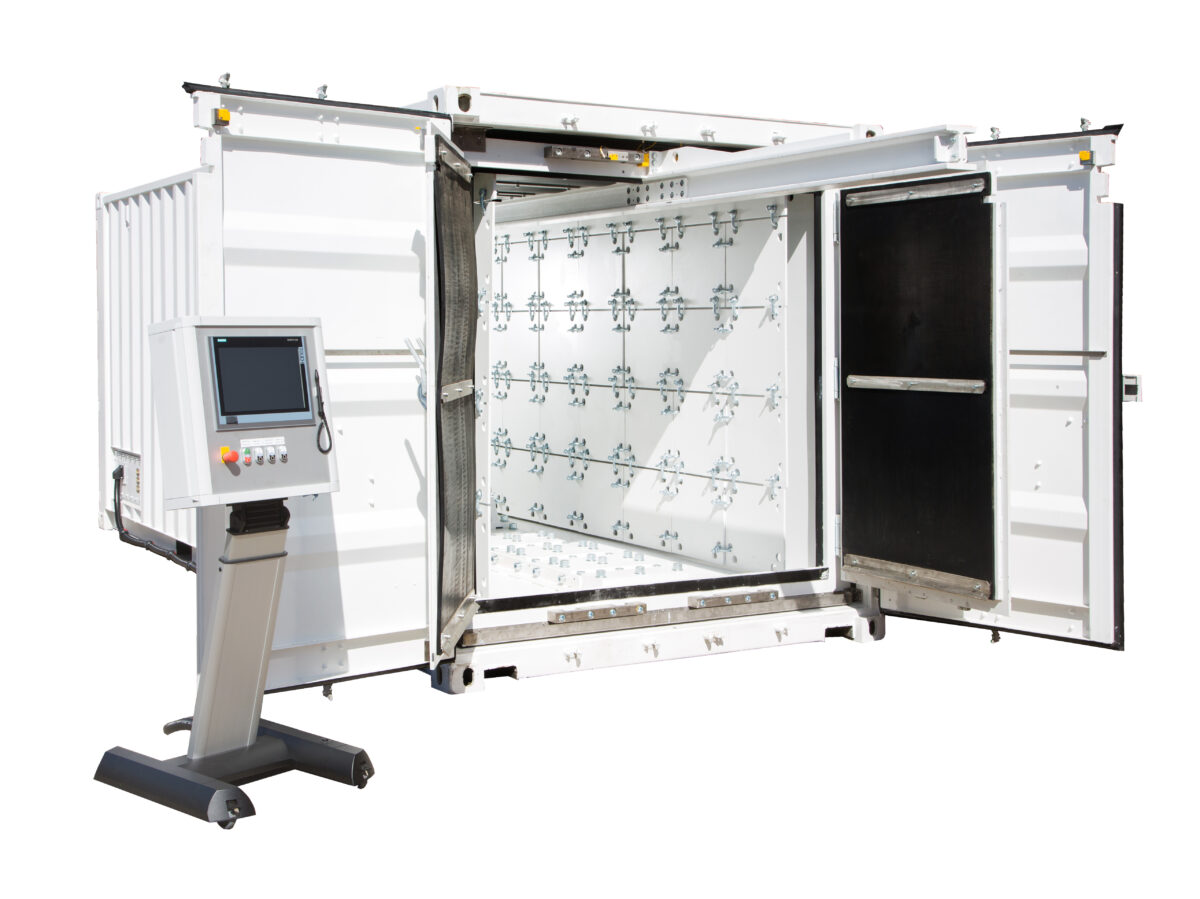 Burst Test Stand for Hydrogen Composite Pressure Vessels | Hyfindr