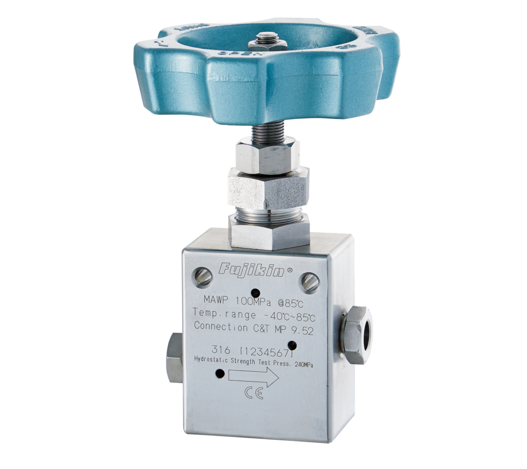 Manual Valves for Hydrogen Applications (100 Mpa) - Fujikin | Hyfindr